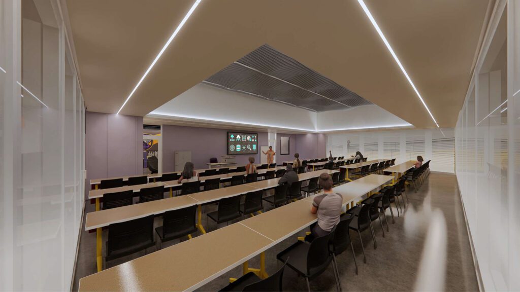 Nw Classen High School Flex Addition Lippert Bros Inc